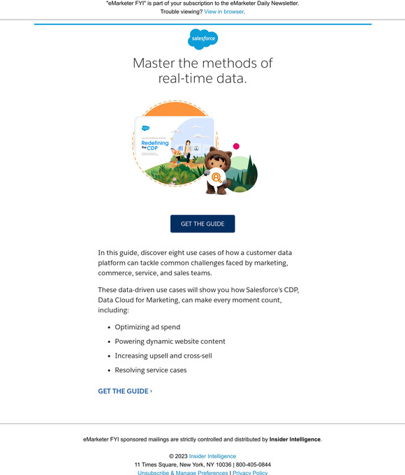 Insider Intelligence: Forrester Research names Salesforce a Leader ...