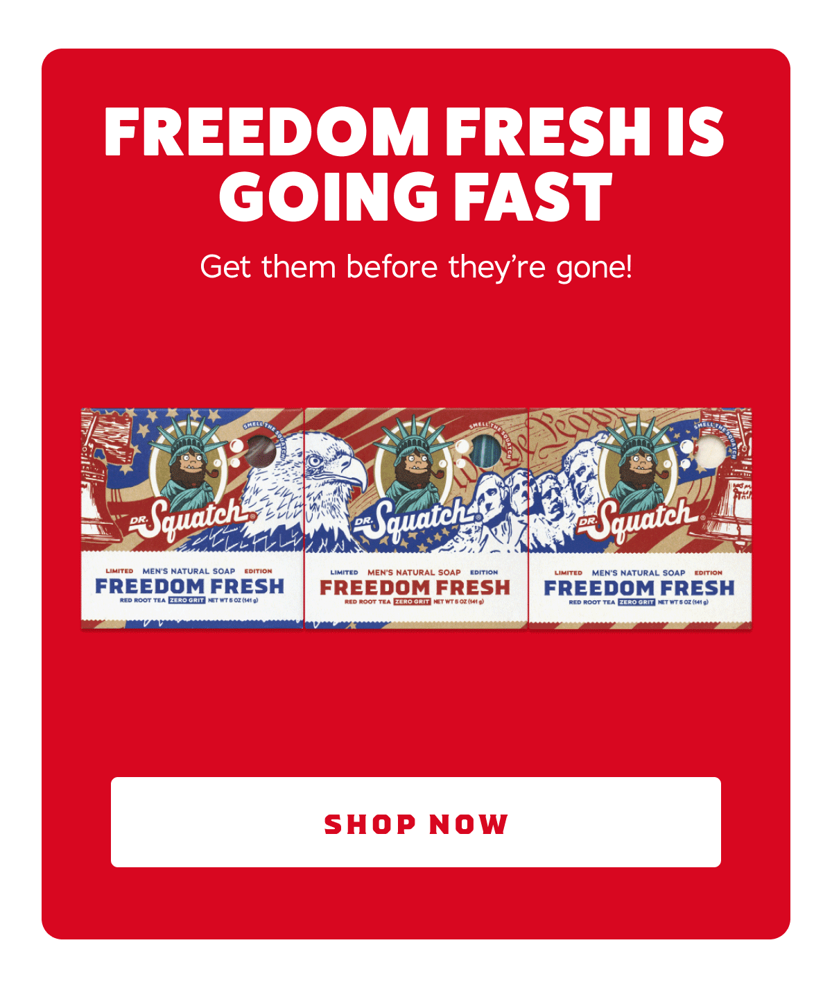 Dr. Squatch: Freedom Fresh Bundle | Milled