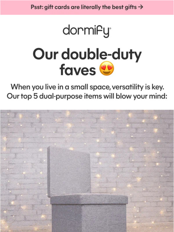 Dormify: 5 ways to save space in your dorm | Milled