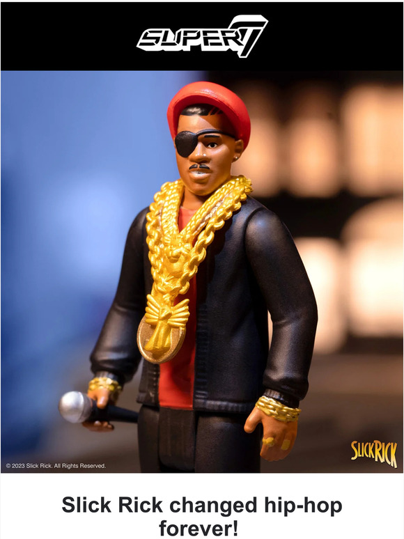 Super7: 🎶 🔊 The Great Adventures of Slick Rick 🎶 🔊 | Milled