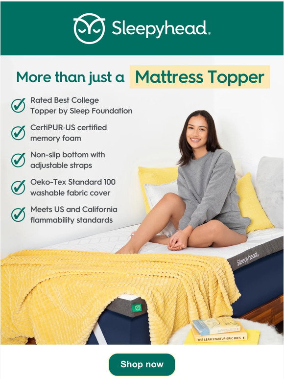 Sleepyhead: ⭐ Did You Know This About Our Toppers? | Milled