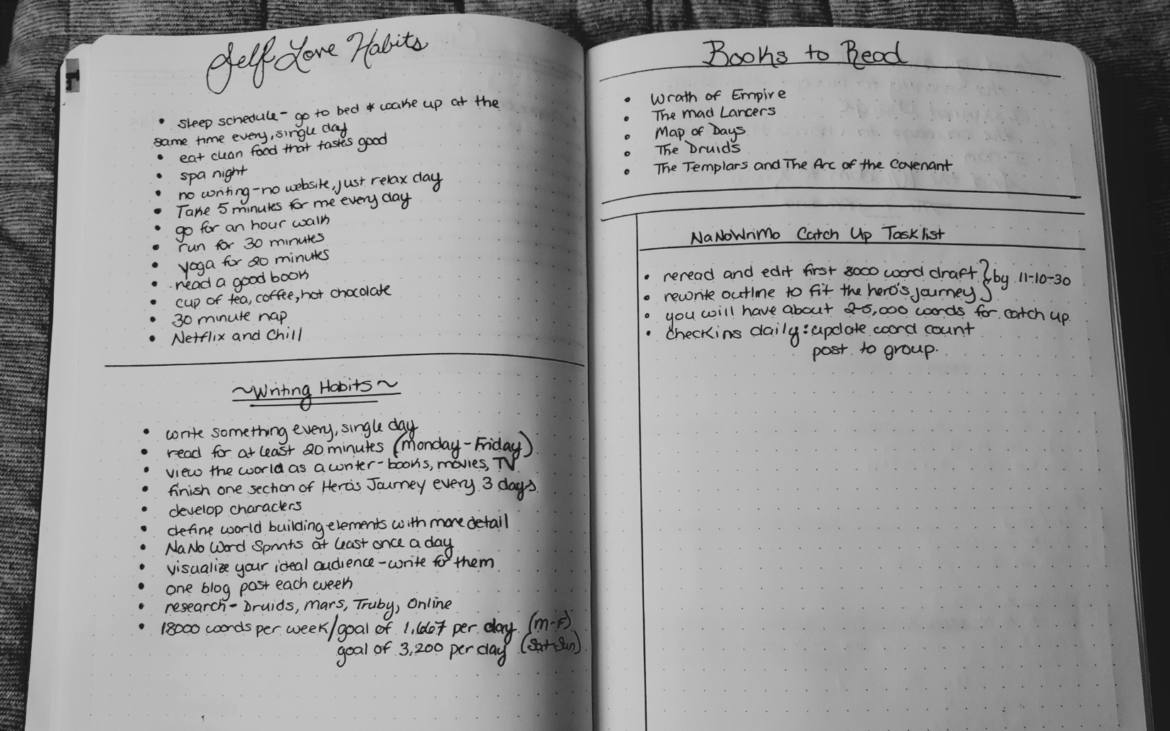 Bullet Journal: Creating a Writer's Bullet Journal | Milled