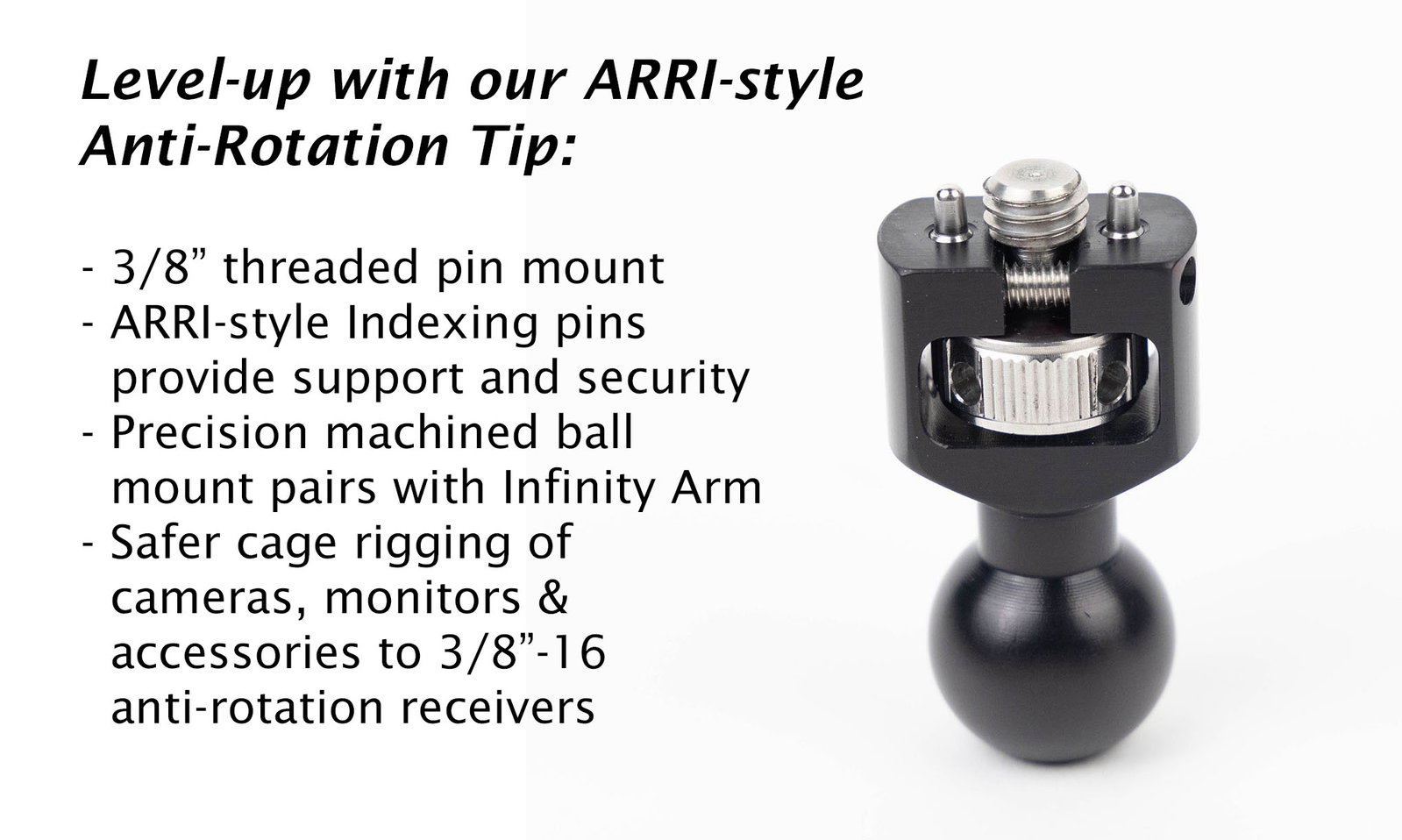 Matthews Studio Equipment: New Product Announcement: Infinity Arm Anti ...