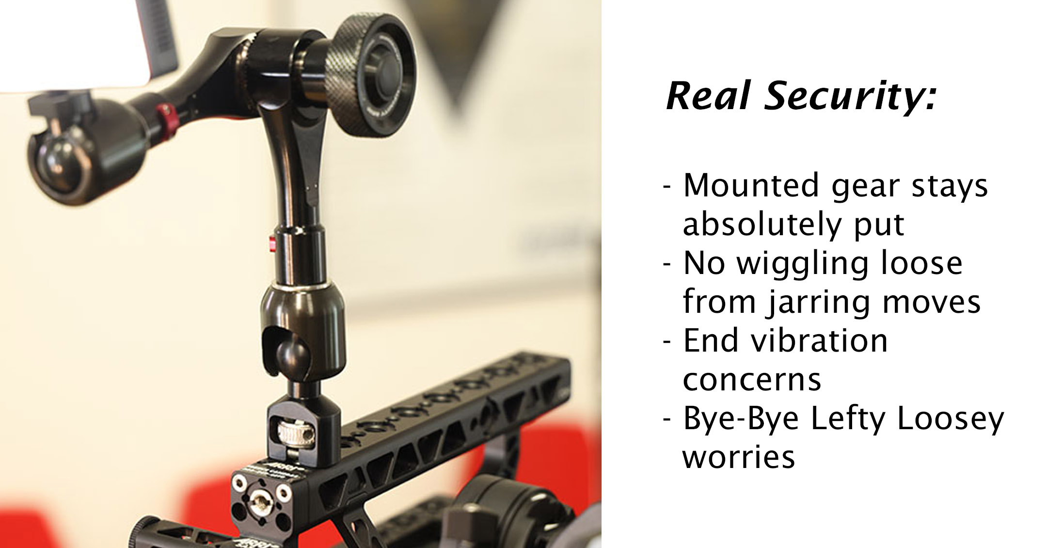 Matthews Studio Equipment: New Product Announcement: Infinity Arm Anti-Rotation Tip | Milled