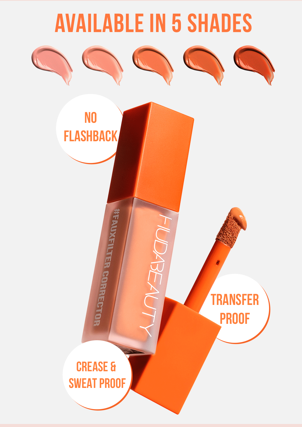 Huda Beauty: INTRODUCING #FAUXFILTER COLOR CORRECTOR 🤎🧡 | Milled