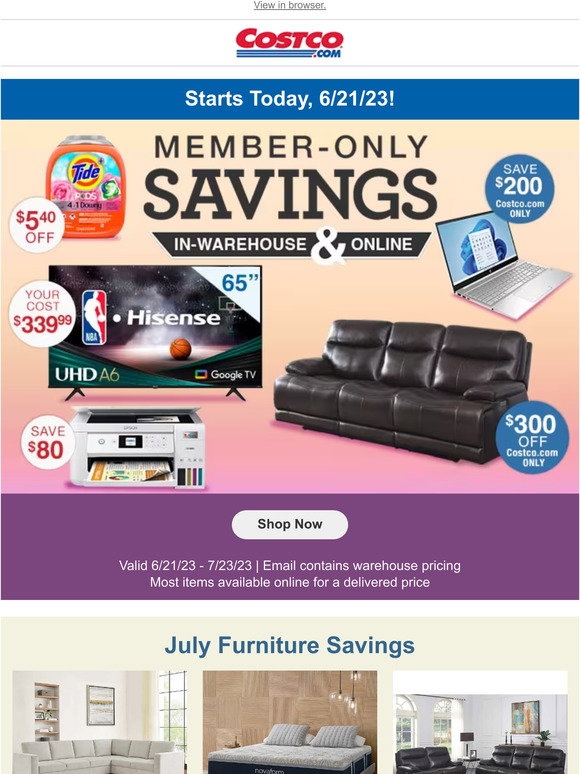 Costco: NEW & EXCLUSIVE! Our Latest Member-Only Savings Book STARTS ...