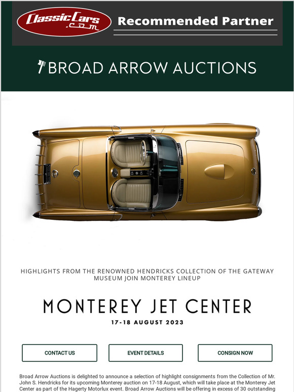 ClassicCars: Renowned Hendricks Collection of The Gateway Museum Join ...