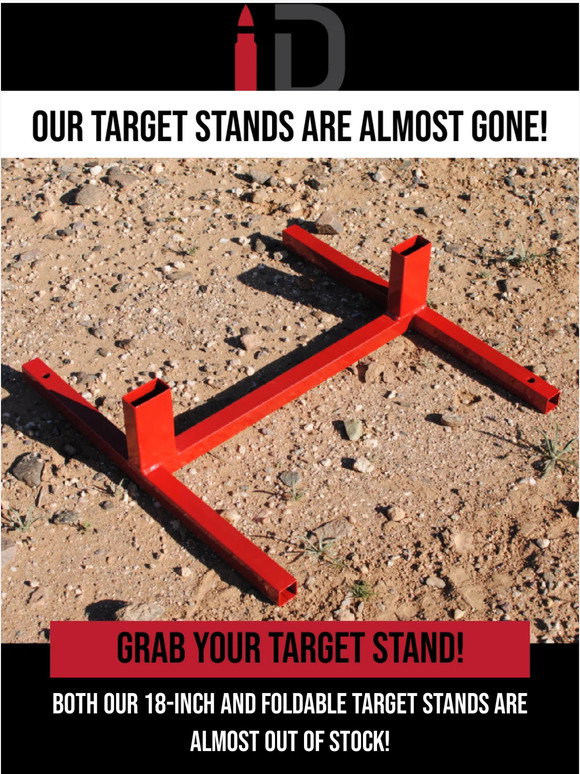 Infinity Targets: Grab a target stand before were out! | Milled