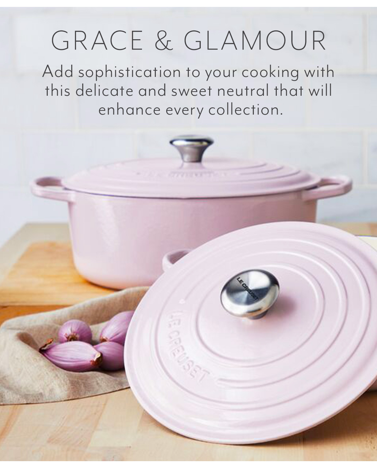 Sur La Table: NEW Le Creuset colors: Meet Marble & Shallot | Milled