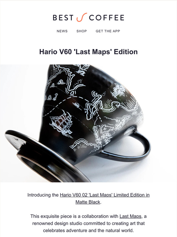 Best Coffee: Hario V60 'Last Maps' Edition & Comandante MK4 Coffee ...