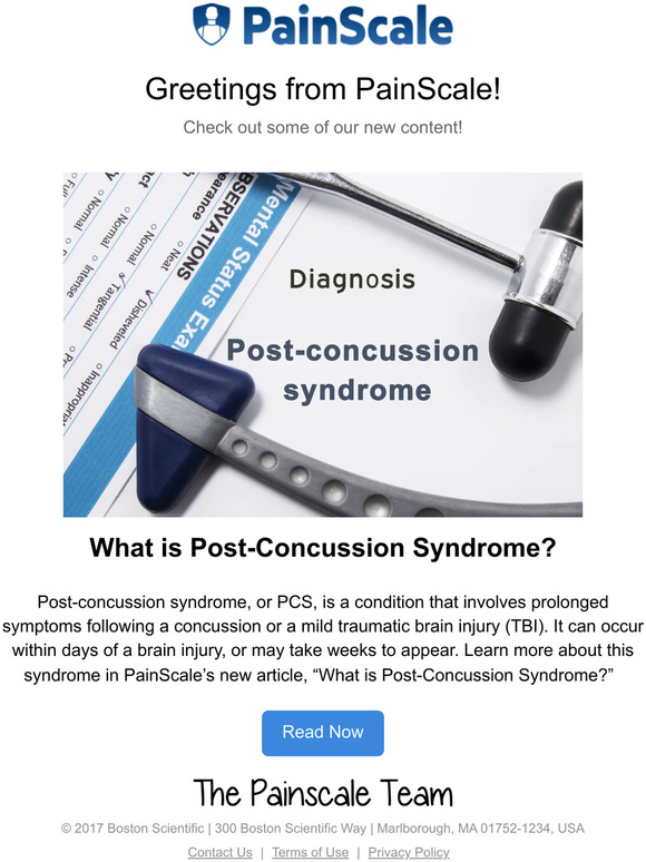 PainScale: What is Post-Concussion Syndrome? | Milled