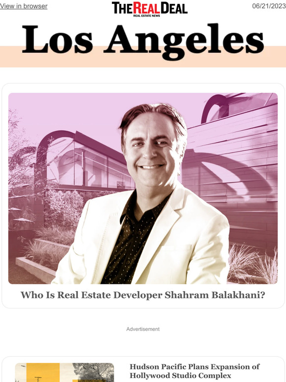 The Real Deal: Developer Balakhani behind Bel-Air spec mansion ...