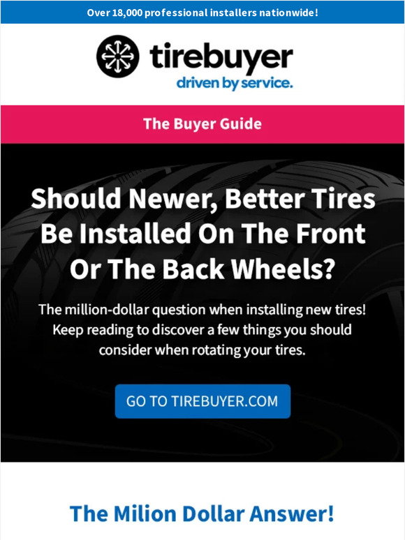 TireBuyer: 🤩 Tire Rotation 101 >> | Milled