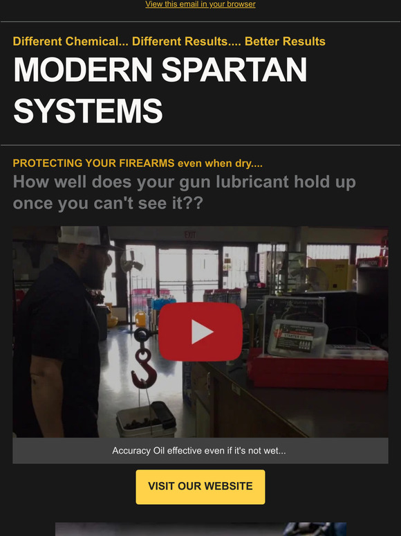 Modern Spartan Systems: Cutting edge technology that is different than ...