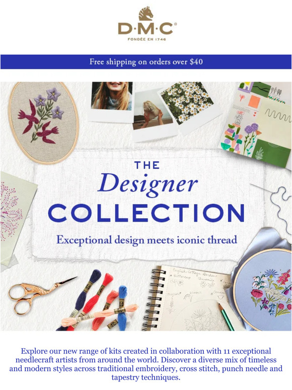 DMC: Explore our new kit collection | Milled