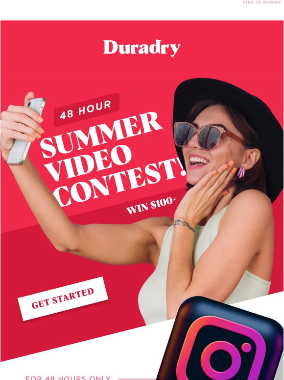 Duradry: Join our Summer Video Contest! (48 hours only) | Milled