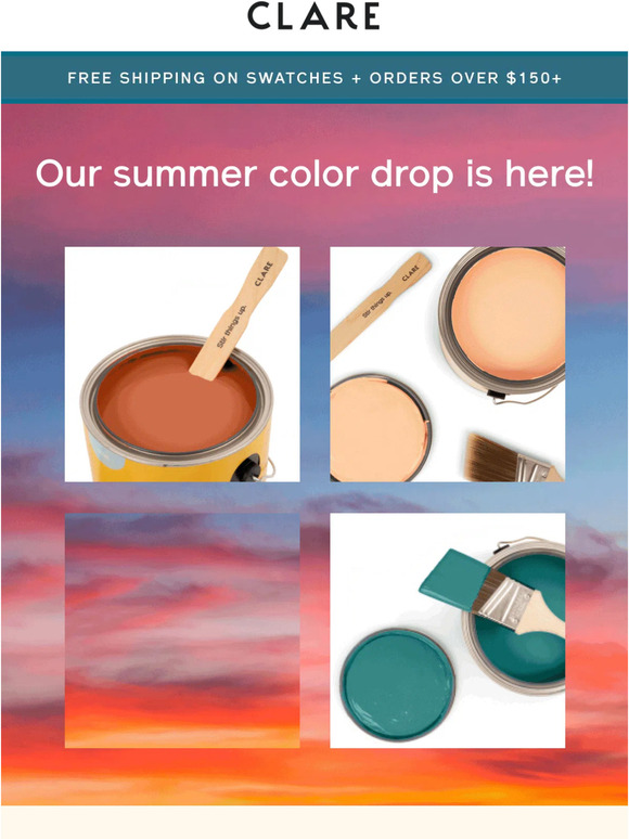 Clare: 5 NEW colors for summer!! 🌅🏝 | Milled