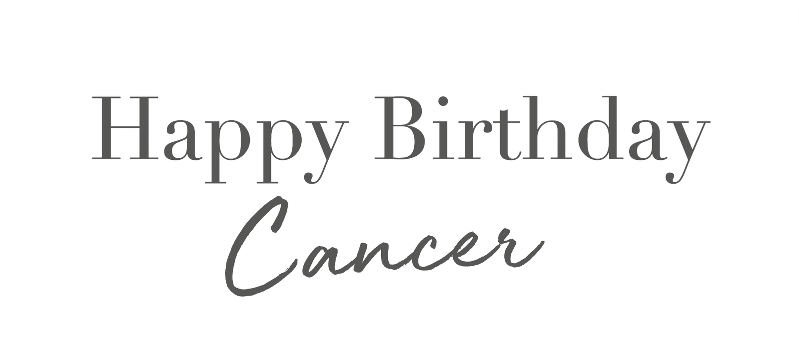 The Alkemistry: Happy Birthday Cancer♋ | Milled