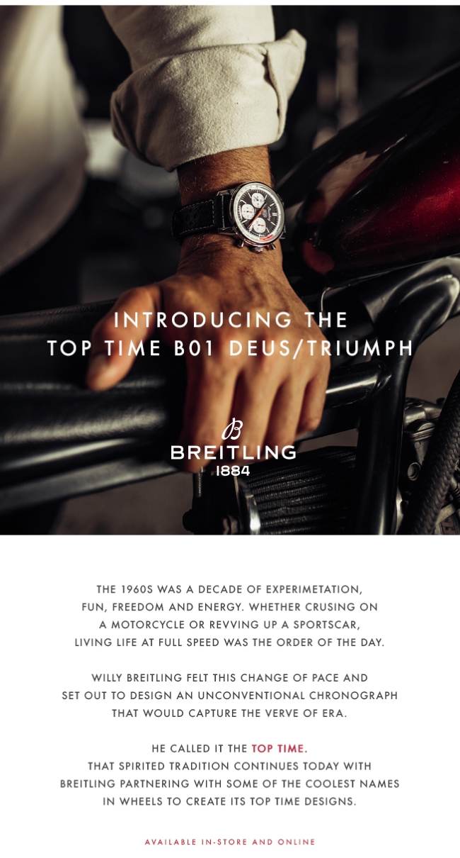 Hamilton: Introducing New Breitling Top Time B01 Models | Milled