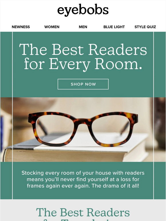 eyebobs: Fill every room with readers📚👓 | Milled