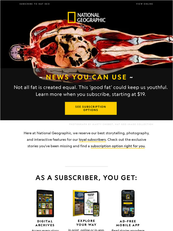 National Geographic: Get full access to the news that matters to YOU ...