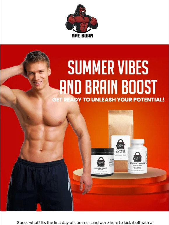 Ape Born Fitness: First Day of Summer + Supplement Launch = Epic Times ...