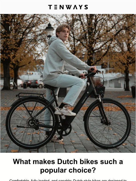 Tenways: Why are Dutch bikes so popular? | Milled