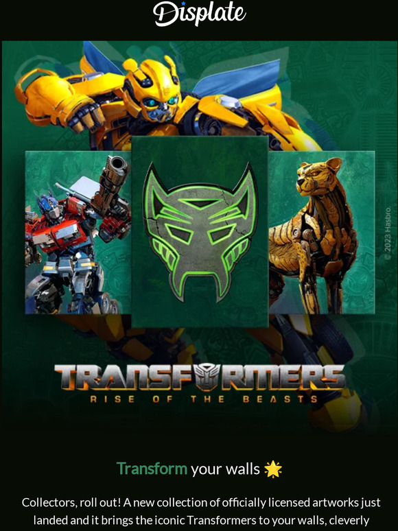 Displate: 🤖Transformers Artworks Have Arrived! | Milled