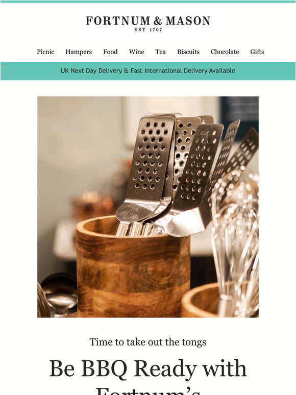 Fortnum & Mason: BBQ Season is Here! | Milled