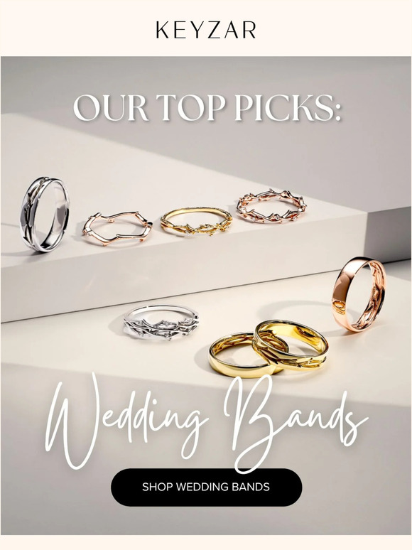 Keyzar Jewelry: Our Trending Wedding Bands for 2023 | Milled