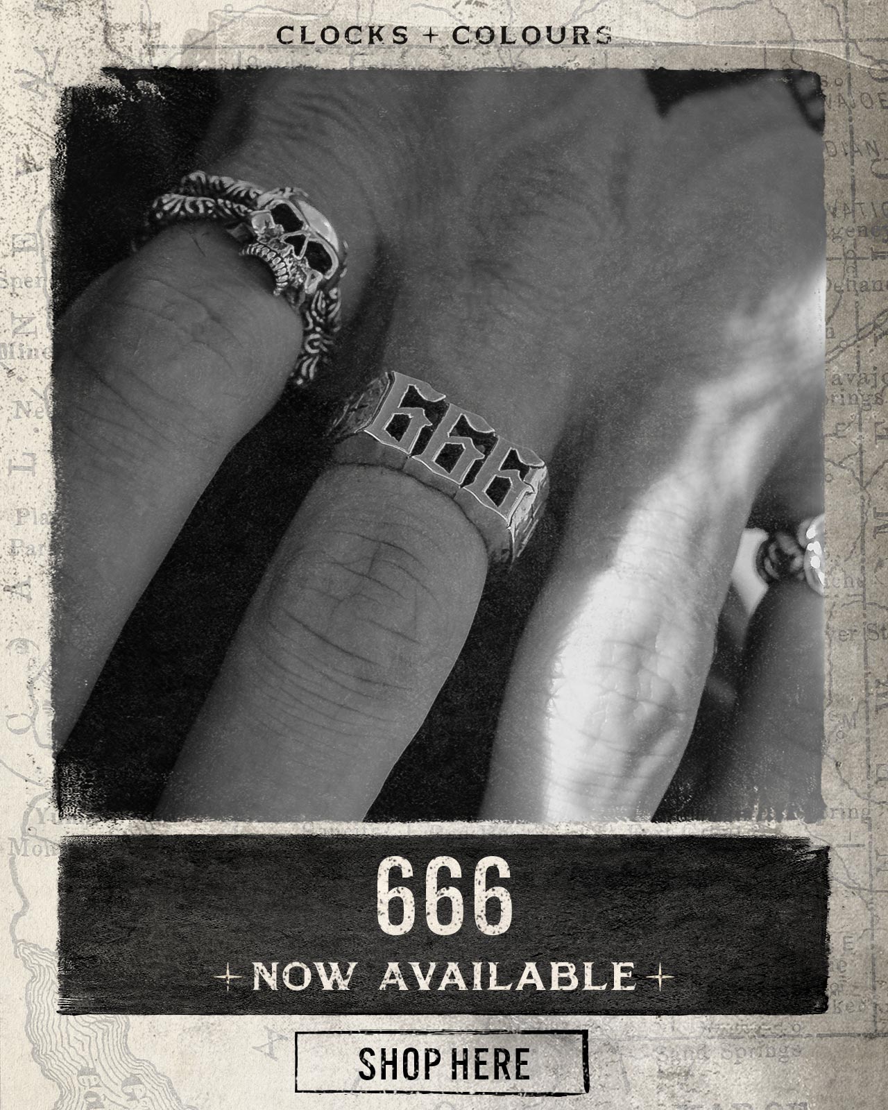 Clocks and Colours: 666 Ring — Now Available | Milled