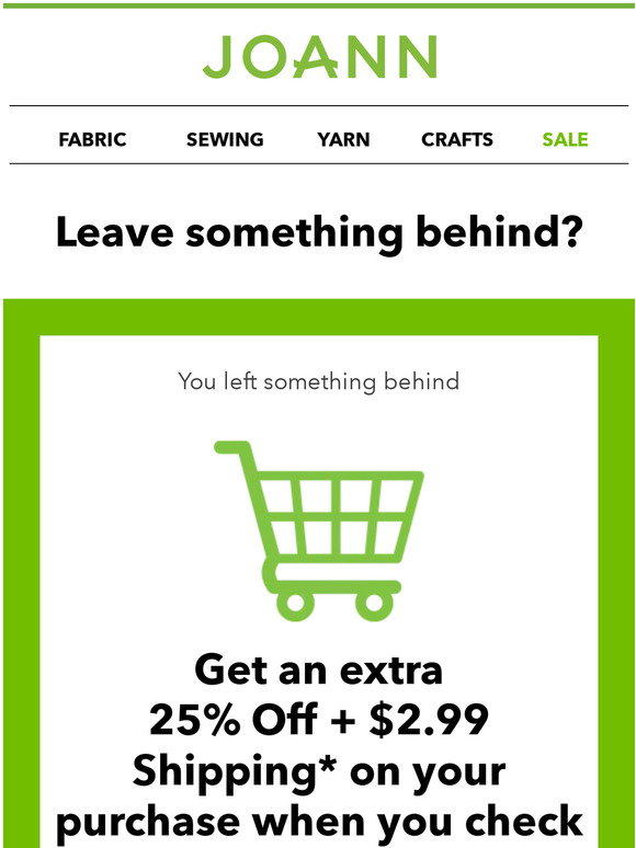 Jo-Ann Fabric and Craft Store: 👀 Looking for a deal? Look inside 👀 | Milled