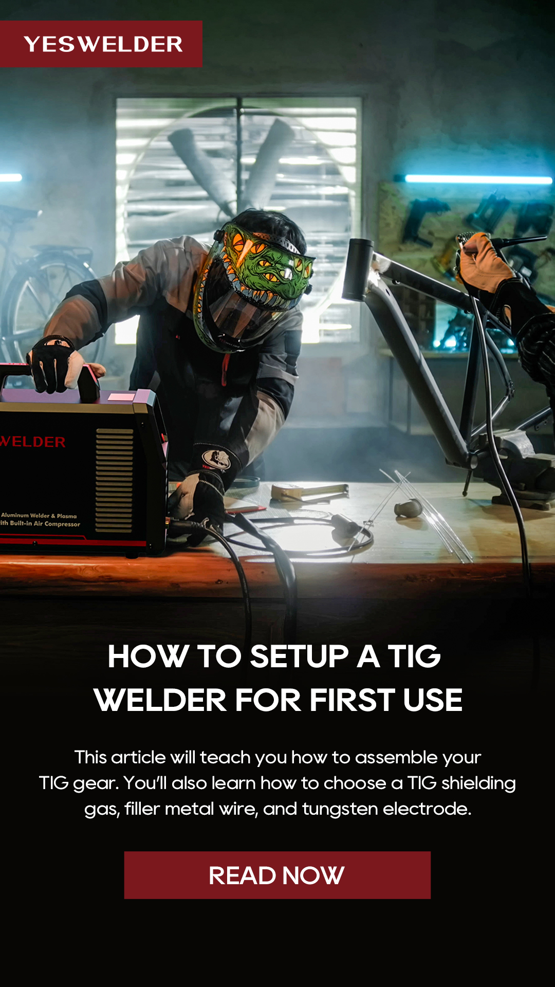YesWelder: Expert Guide On TIG Setup | Milled