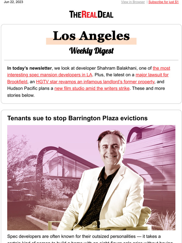 The Real Deal: Meet the developer behind a $68M LA spec mansion … and ...