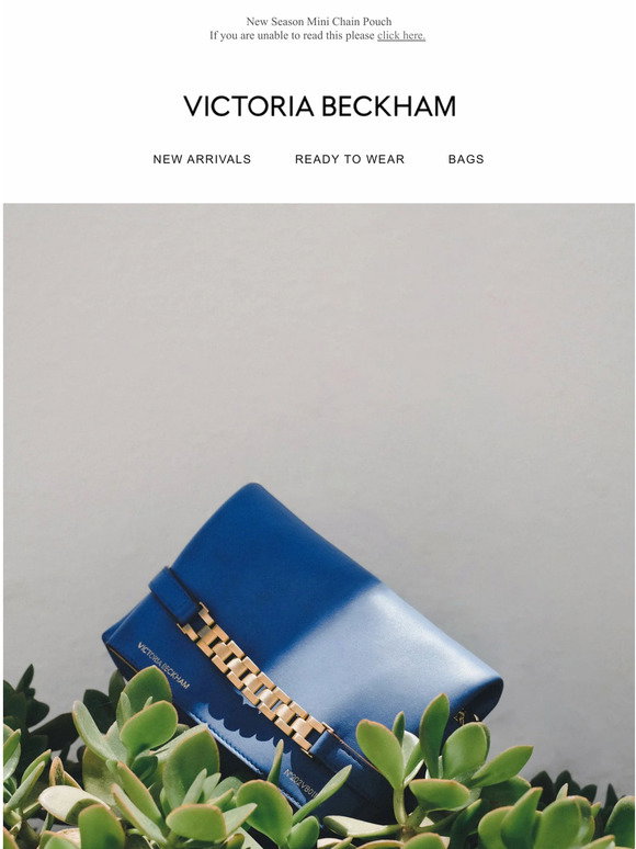 Victoria Beckham: Meet The New Season Mini Chain Pouch | Milled