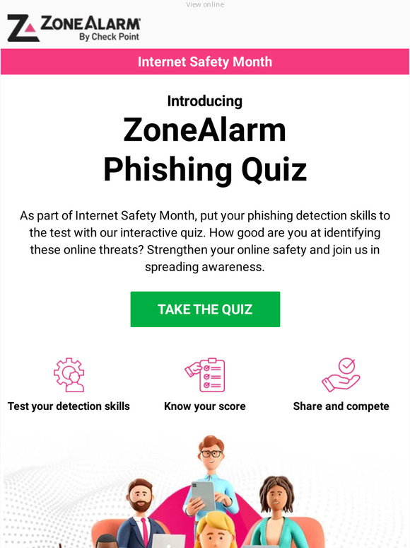 ZoneAlarm: Test Your Cyber Security Skills: Try the ZoneAlarm Phishing ...