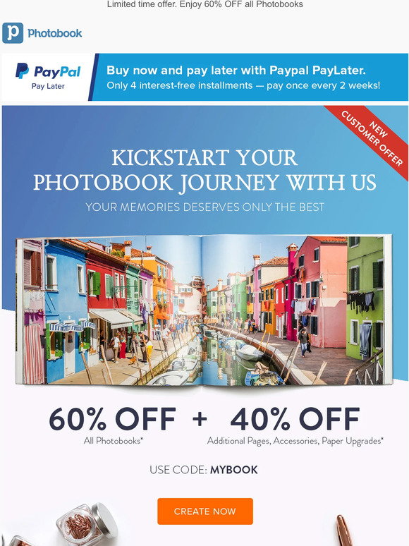 Photobook: Exclusive offer for your first Photobook! | Milled
