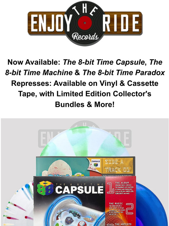 Enjoy The Ride Records: Now Available: The 8-bit Time Capsule, The 8 ...