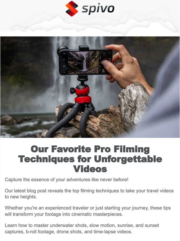 Spivo: How to transform my travel videos with pro techniques | Milled