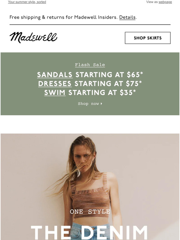 Madewell: It’s heeerrre: The Gift Well Guide | Milled