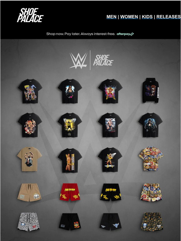 Shoe Palace: Shoe Palace x WWE just dropped 🔥 | Milled
