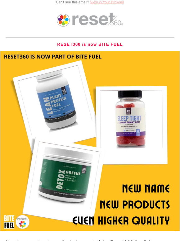 Reset360: New shake, new brand, got questions? We've got answers. | Milled