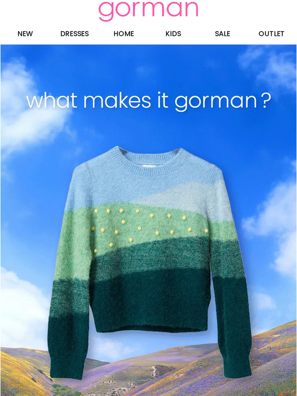 Gorman: What makes it gorman? 💖 | Milled