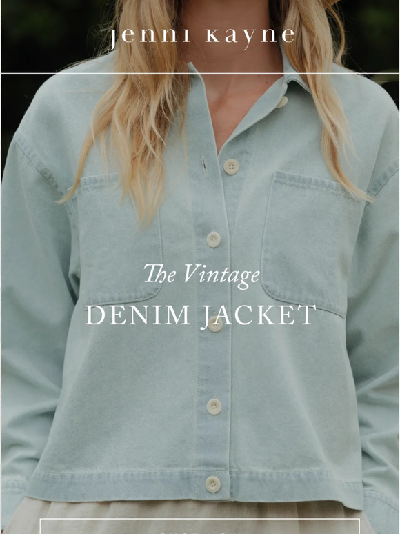 Jenni Kayne: We Made The Perfect Denim Jacket | Milled