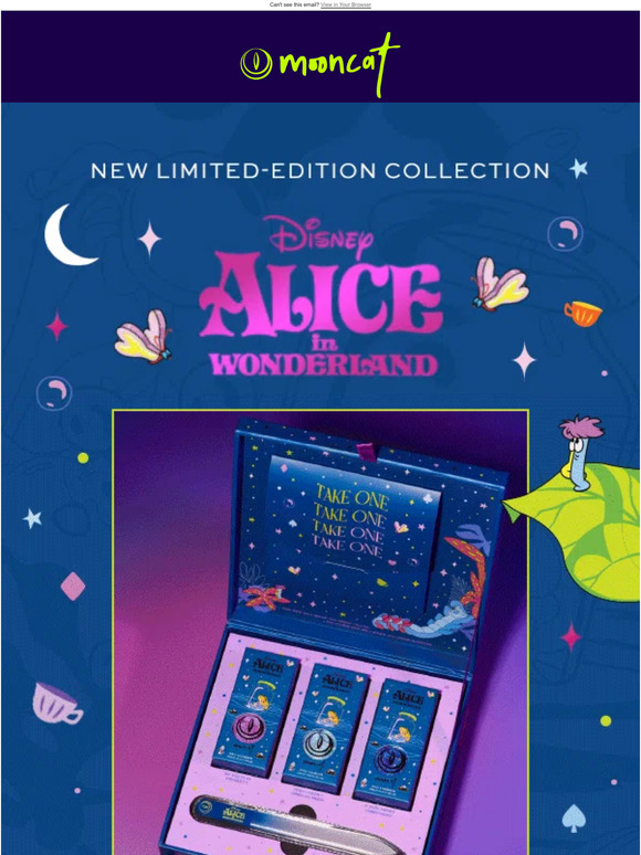 Mooncat: NEW ★ DISNEY'S ALICE IN WONDERLAND ★ SET | Milled