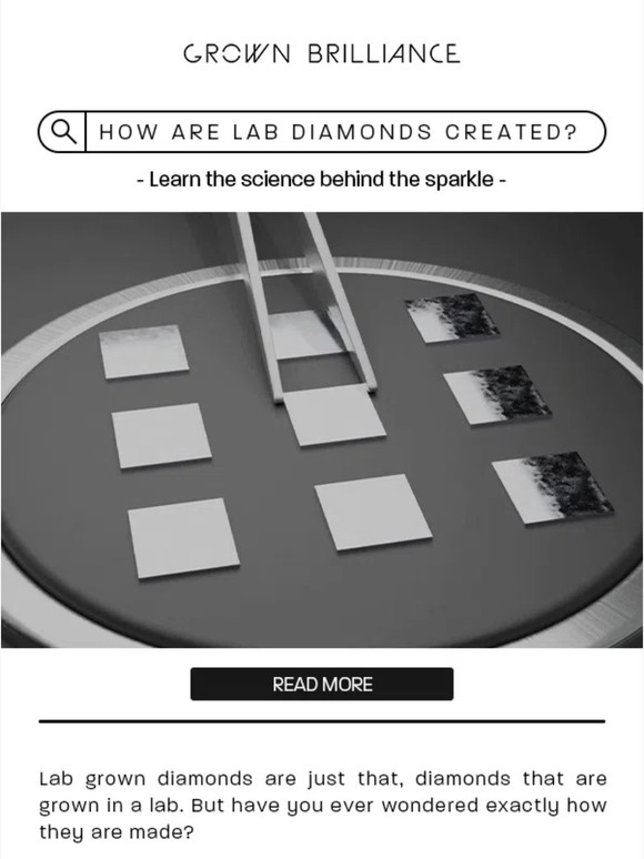 Grown Brilliance: Diamonds 101: How are Lab Grown Diamonds Made | Milled