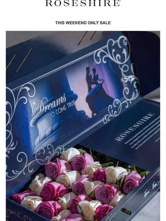 Roseshire: Disney's Cinderella Roses, 25% Off! $40+ in Savings! | Milled