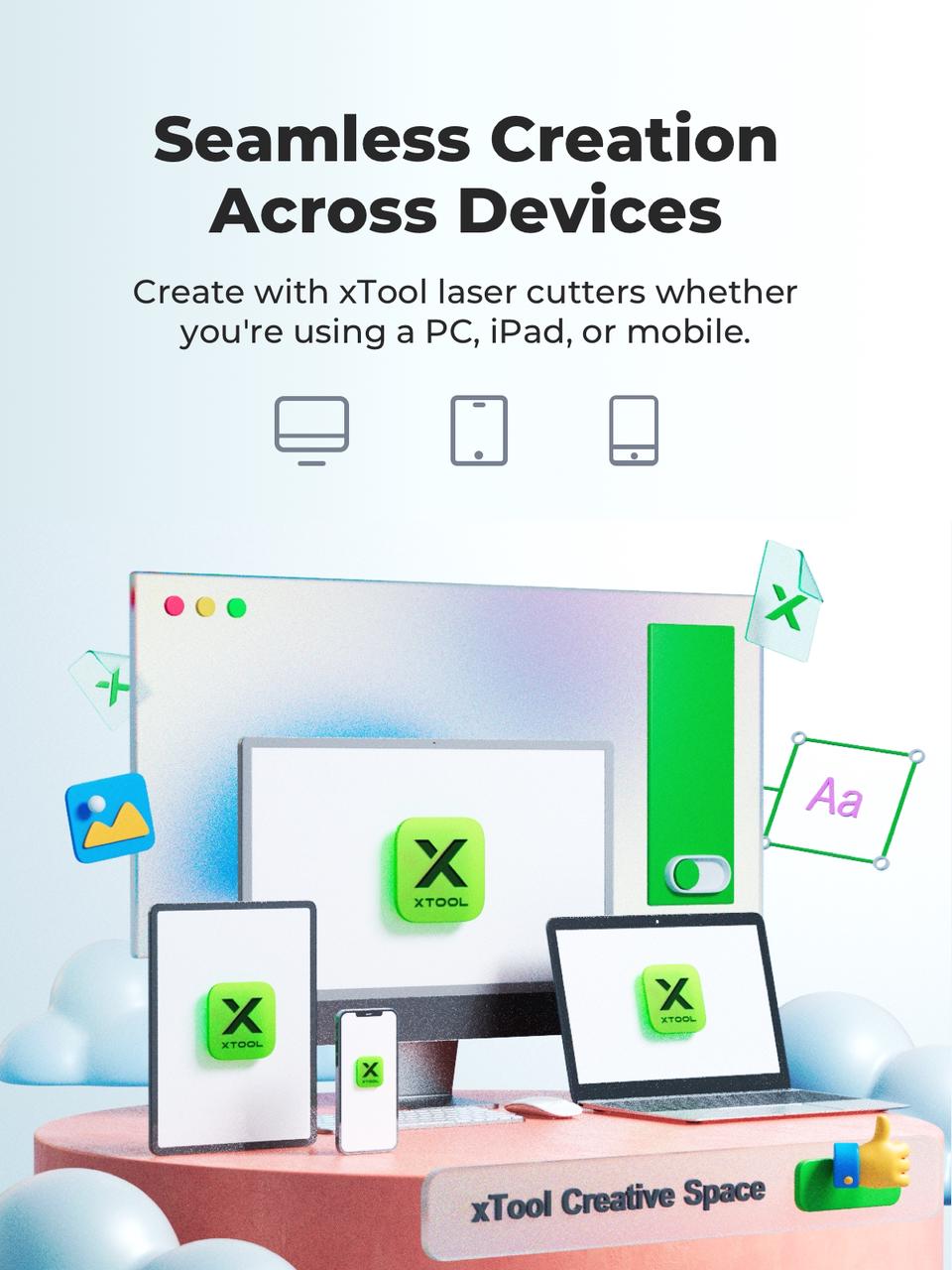 xTool: 📢Get Ready! 5 Days Left! xTool Creative Space Software New ...