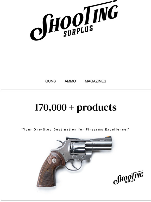 Shooting Surplus: Top Picks || New Guns Added | Milled