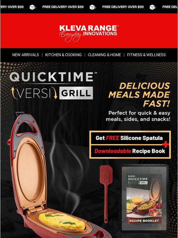 Kleva Range: ⏲️ Cooking doesn’t have to be time consuming, —! | Milled